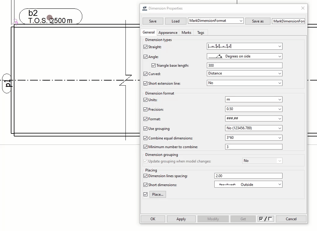 Changing Units of Elevation Marks in Drawings | Trimble User Assistance