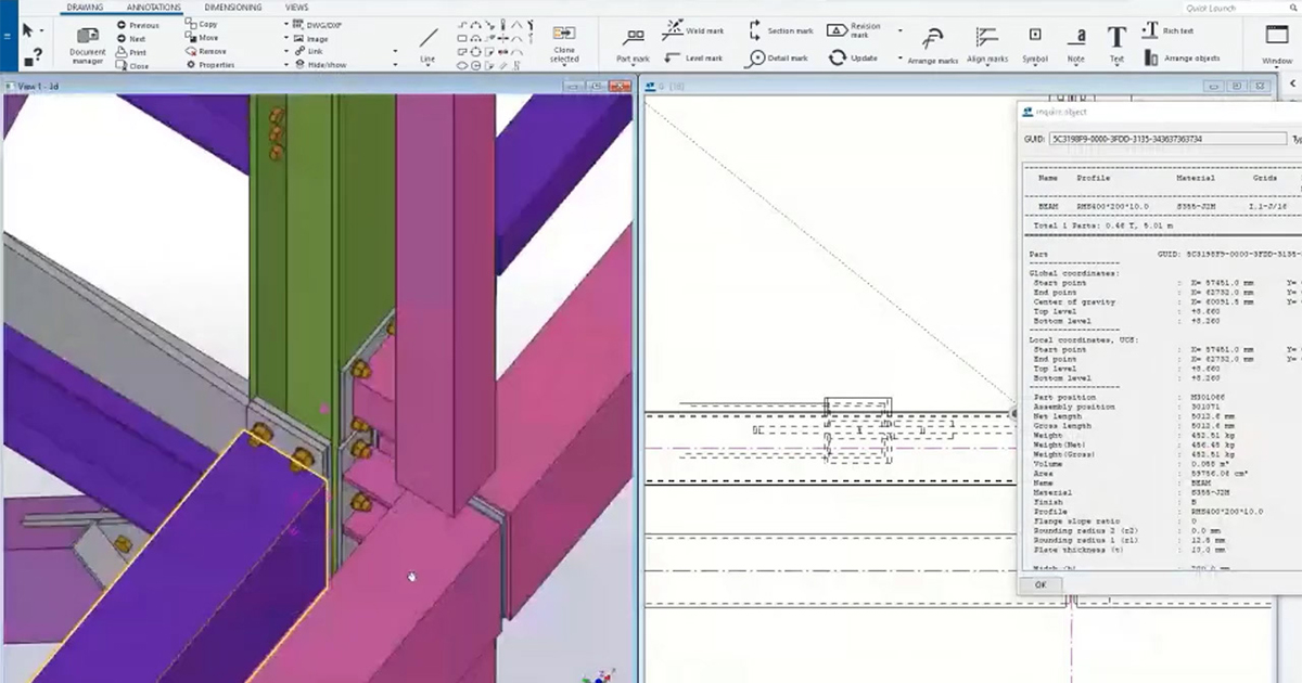 Handy tip for drawing editing | Tekla User Assistance