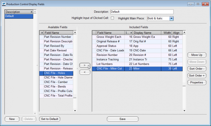 CNC File Import | Tekla User Assistance