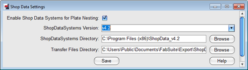 Shop Data Systems PeddiNest Integration | Tekla User Assistance