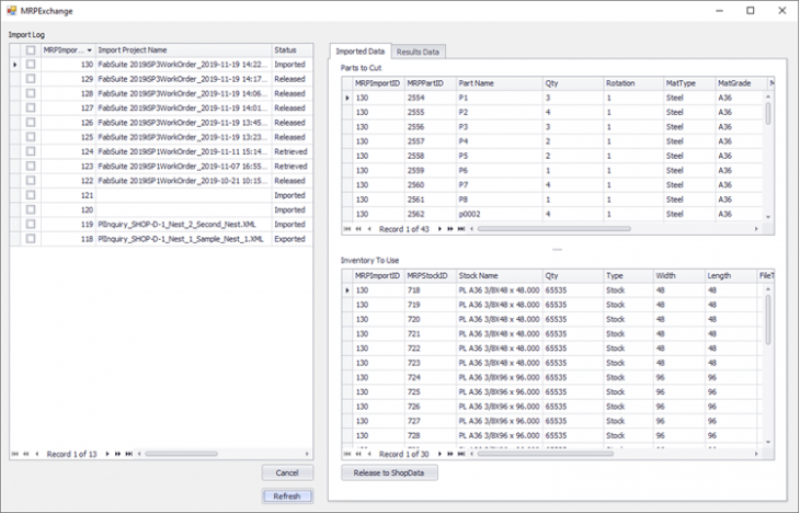 Shop Data Systems PeddiNest Integration | Trimble User Assistance