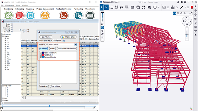 Overview of Tekla PowerFab version 2020 | Trimble User Assistance