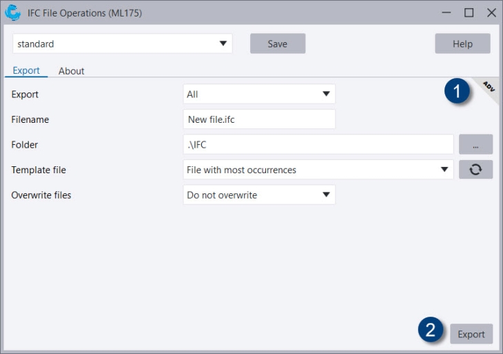 IFC file operations (ML175) | Tekla User Assistance