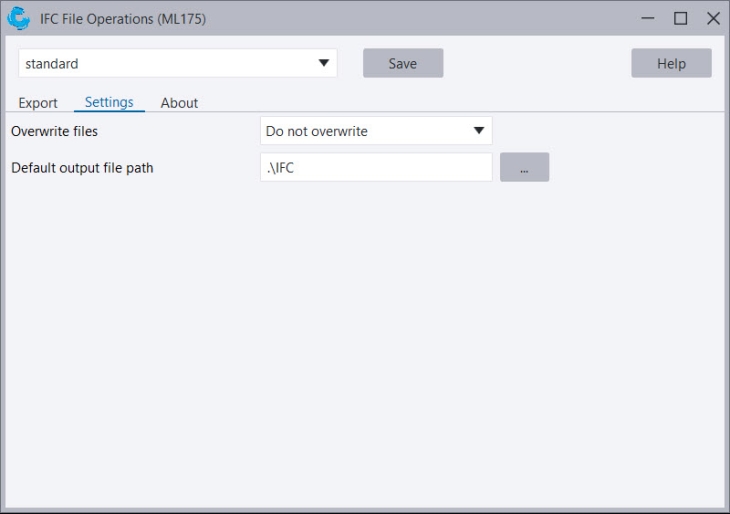 IFC file operations (ML175) | Tekla User Assistance