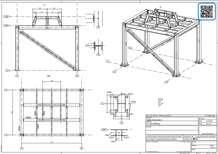 QR Version Checker | Tekla User Assistance