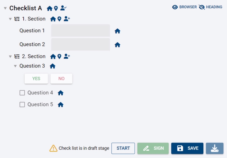 Checklist | Tekla User Assistance