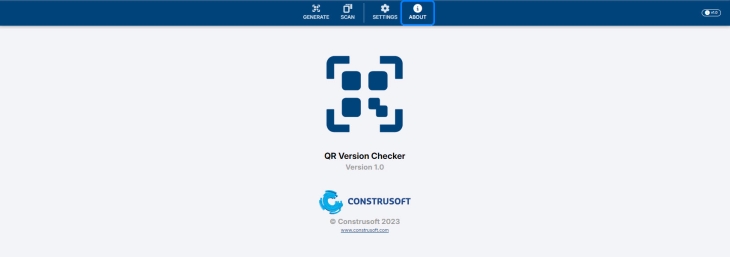 QR Version Checker | Tekla User Assistance