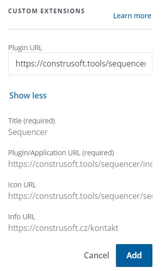 Construsoft Trimble Connect Extensions | Trimble User Assistance