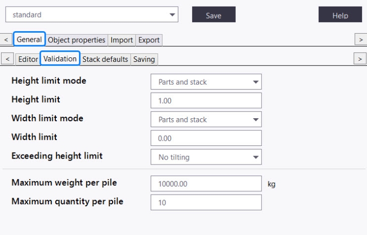 Stacker tool | Tekla User Assistance