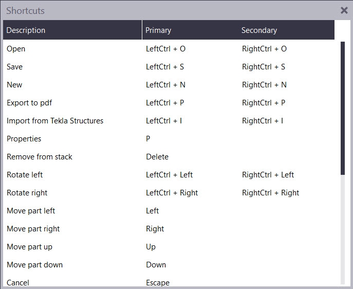 Stacker tool | Tekla User Assistance