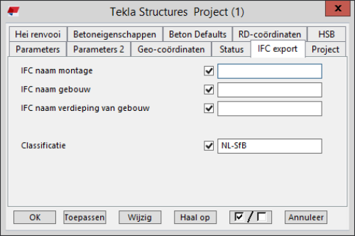 IFC Classification Reference | Tekla User Assistance