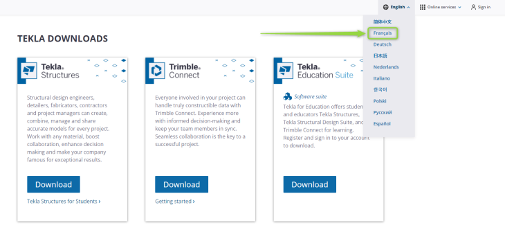 Télécharger et installer Tekla Structures | Trimble User Assistance