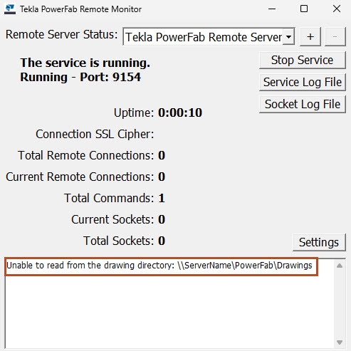 File Access Issues in Tekla PowerFab | Tekla User Assistance
