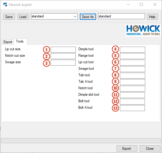 Howick Tools | Tekla User Assistance