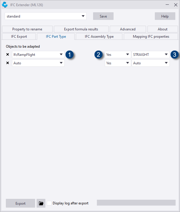 IFC Extender (ML126) | Tekla User Assistance