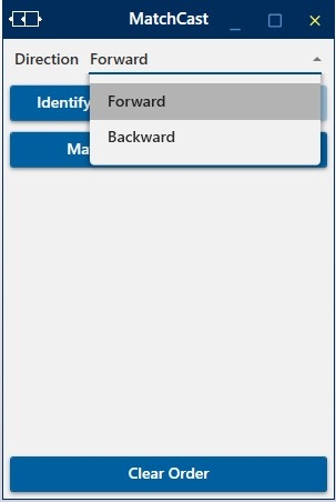 MatchCast | Trimble User Assistance