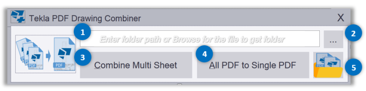 Tekla PDF Drawing Combiner | Tekla User Assistance
