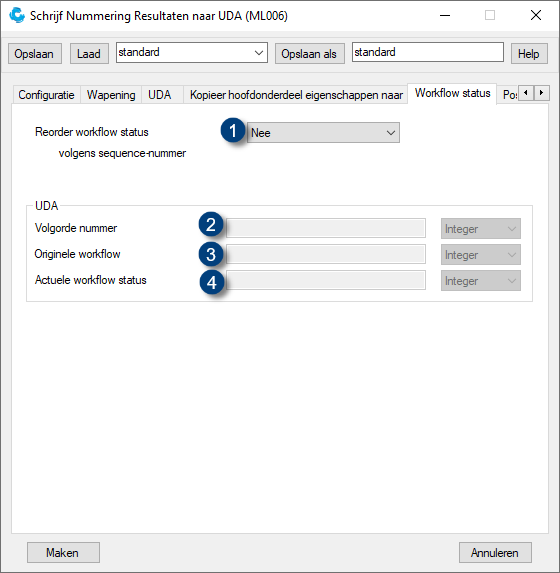 Schrijf Nummering Resultaten naar UDA (ML006) | Tekla User Assistance