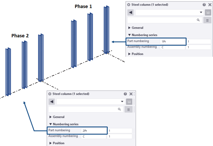 Write Numbering Results Into UDA (ML006) | Tekla User Assistance