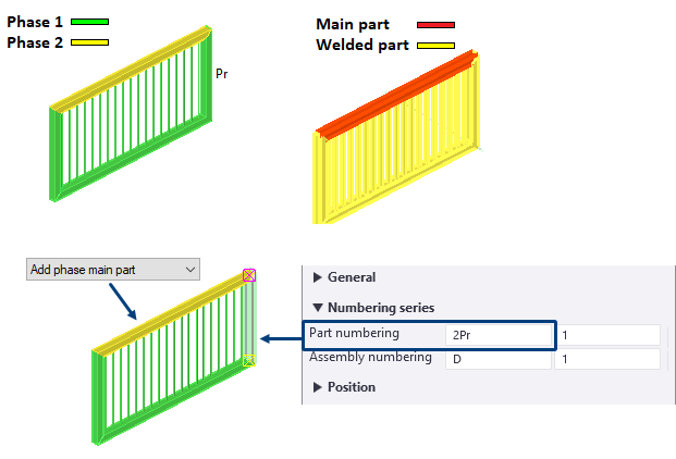 Write Numbering Results Into UDA (ML006) | Tekla User Assistance