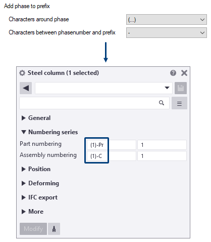 Write Numbering Results Into UDA (ML006) | Tekla User Assistance