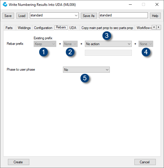 Write Numbering Results Into UDA (ML006) | Tekla User Assistance
