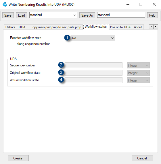 Write Numbering Results Into UDA (ML006) | Tekla User Assistance