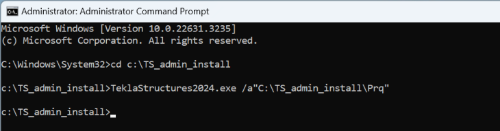 Centralized distribution of Tekla Structures 2024 | Tekla User Assistance