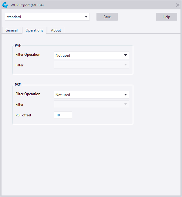 WUP Export (ML134) | Tekla User Assistance