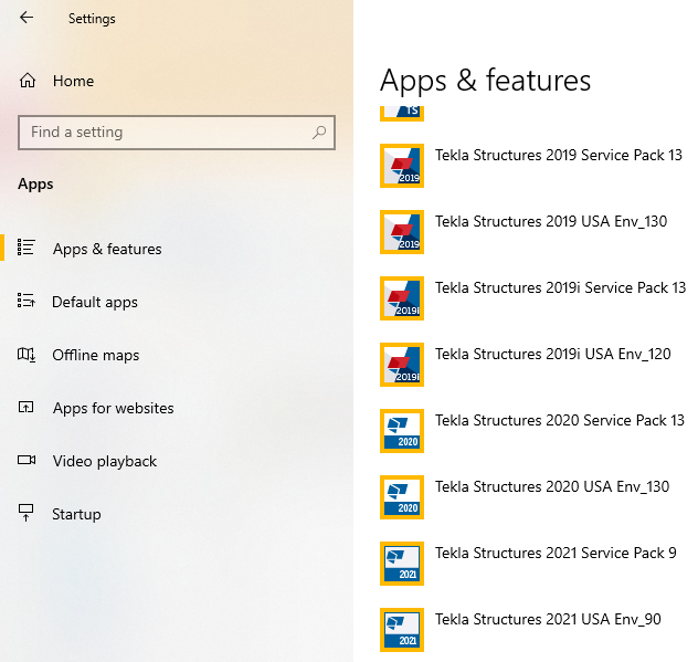 Performing a clean install of Tekla Structures | Tekla User Assistance