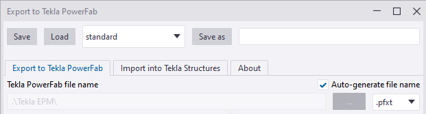 Tekla PowerFab eXchange Plugin 6.5 | Tekla User Assistance