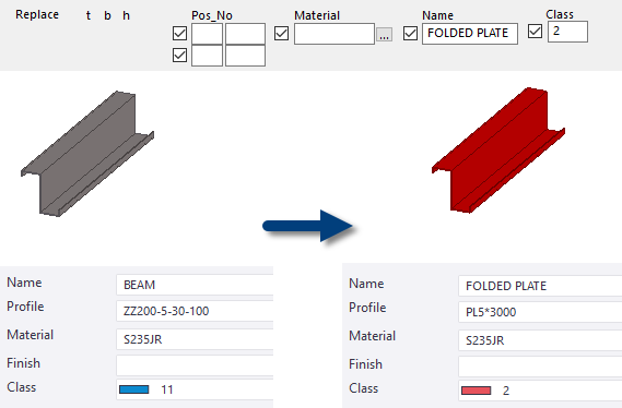 Unfold cold rolled profiles (22) | Trimble User Assistance