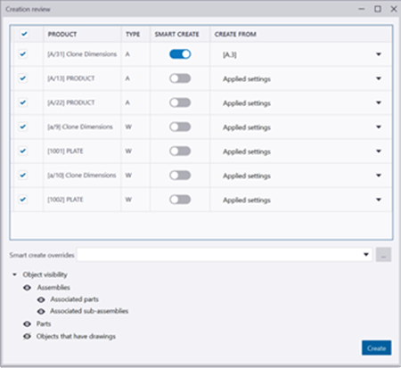 Fabrication drawings - create single-part, assembly and cast unit ...
