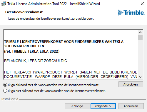 Installatiehandleiding Tekla Structures 2024 SP6 Entitlement | Tekla ...