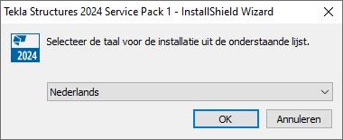 Installatiehandleiding Tekla Structures 2024 SP1 Entitlement | Tekla User Assistance