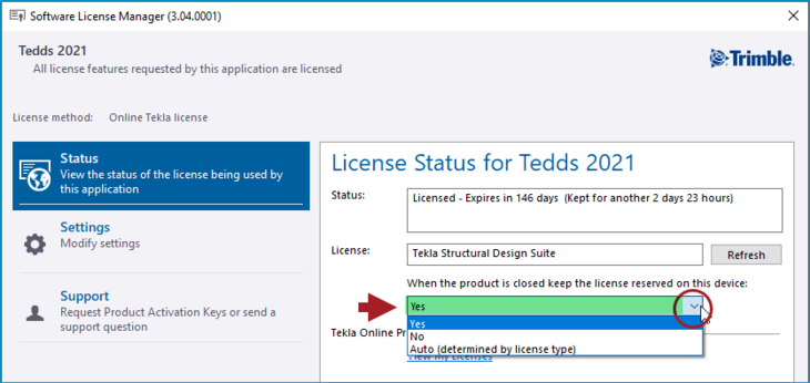 Can I use my Online License when not connected to the internet? | Tekla ...