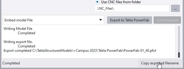 Tekla PowerFab eXchange Plugin 6.5 | Tekla User Assistance