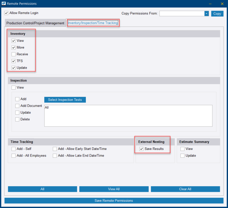 Permissions For External Multing And Nesting Integrations Tekla User