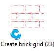 Create brick grid (23) | Trimble User Assistance