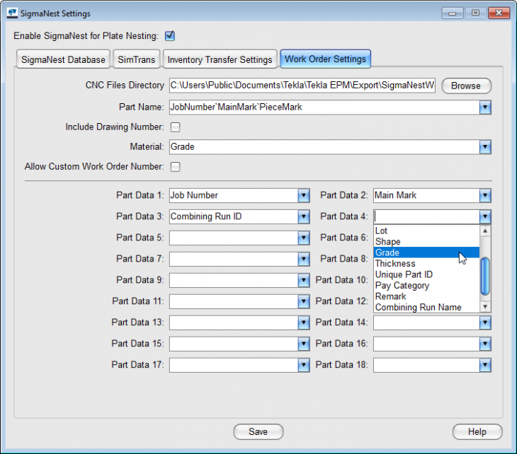 1. SigmaNest and Tekla PowerFab Setup | Tekla User Assistance