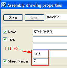 Drawing sheet number in format: 2 of 10 | Trimble User Assistance