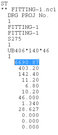 Conditions affecting the length value in the NC file | Trimble User ...