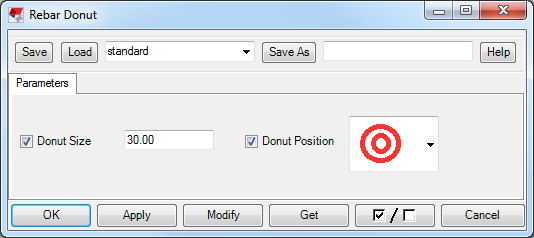 Rebar Donut | Trimble User Assistance