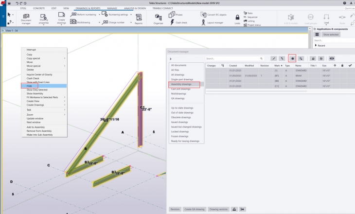 Missing Drawings | Trimble User Assistance