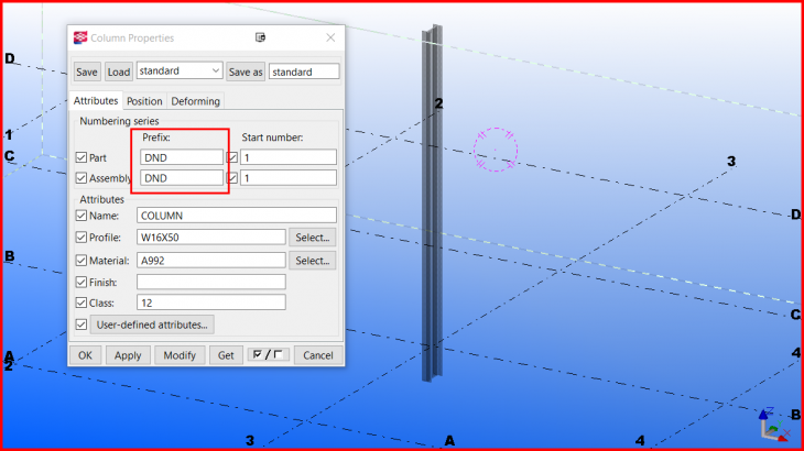 How can i keep existing part from numbering? | Trimble User Assistance