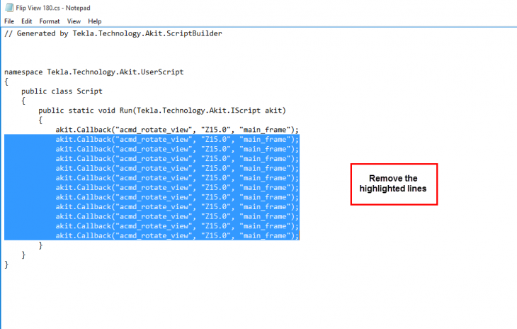 Adjust your model views with a specific degree | Trimble User Assistance