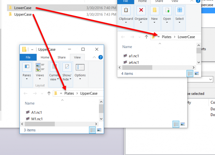 How do i get around case sensitive NC Files? | Trimble User Assistance