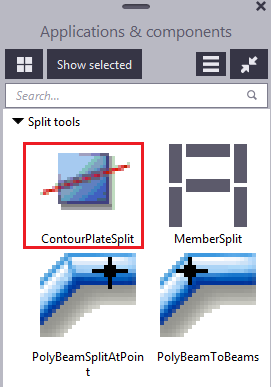 Split Tools | Trimble User Assistance