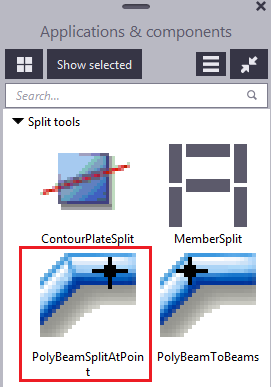 Split Tools | Trimble User Assistance