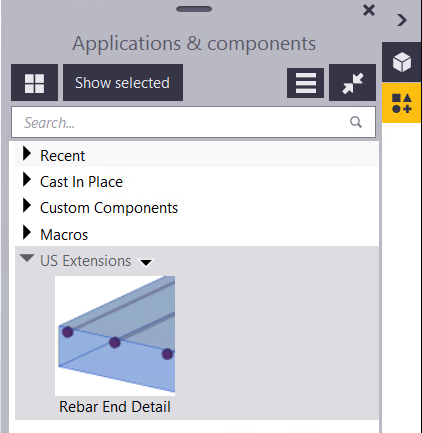 Rebar End Detail | Tekla User Assistance